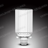 China Crystal Glass Whiskey Decanter Stopper Non Spill For Wine for sale