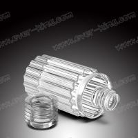 China Crystal Glass Whiskey Decanter Stopper Non Spill For Wine for sale