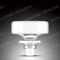 China High End Super Flint Glass Bottle Cap For Luxury Liquor for sale