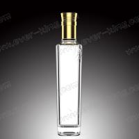 China Screw Cap Custom Glass Bottle For Tequila Liquor Spirits for sale