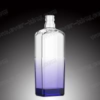 China High Flint Glass Bottle 700ml For Vodka Wine Liquor for sale