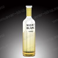 China Thick Bottom Luxury Vodka Glass Bottle 500 ml 700 ml 750 ml for sale