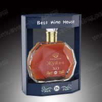 China Custom Handle Luxure Handmade Leather Box for Liquor Gift Packaging for sale