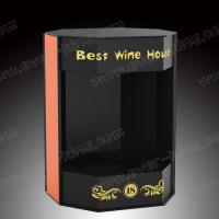 China Luxury PU Leather Cardboard Packaging For Brandy Wine Gift Box for sale
