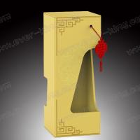 China Magnetic Piercing Liquor Bottle Boxes with Custom Cardboard for sale