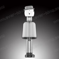 China Unparalleled People Shape Clear Glass Liquor Bottles 500ML for sale