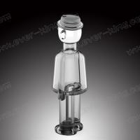 China Unique Shape High Flint Glass Bottle For Liquor Spirt Cognac Wine for sale