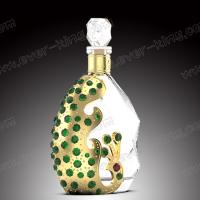 China Brandy Decanter Cognac Whisky Glass Wine Bottle Empty Custom Design for sale