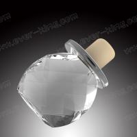 China OEM Transparent Classic Glass Bottle Cap For Wine Liquor Bottle for sale
