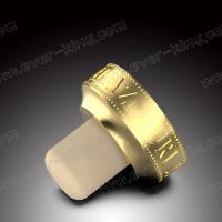 China White Polymer Stopper Lid For Wine Liquor Glass Bottle Cap for sale