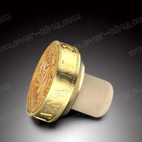 China White Polymer Stopper Lid For Wine Liquor Glass Bottle Cap for sale
