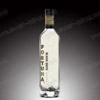 China Custom Empty Luxury Wine Vodka Glass Bottle Unique Shaped for sale