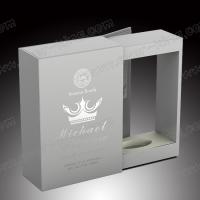 China Customed Size Papercard Wine Glass Packaging Boxes For Brandy Spirits for sale