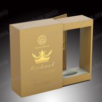 China Premium Brandy Cardboard Paper Box Custom Print Coloring for sale