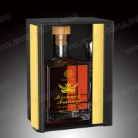 China Luxury Matt Black Rigid Cardboard Whisky Paper Gift Box for Liquor Set Packaging for sale
