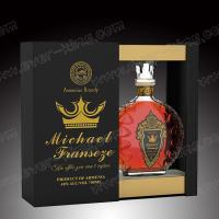 China Wholesale Custom Logo Cardboard Paper Boxes For Wine Glass Bottle Packaging for sale