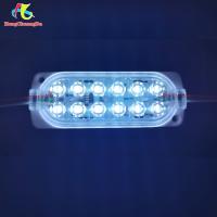 China 12-24V 12LED Flash LED Side Marker Lights For Trucks Side Clearance Light Lamp for sale