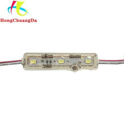 China SMD 5730 65*15mm LED Injection Module Single Color IP65 LED Module for sale