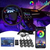China RGB Controlled Interior Car Lights LED Car Atmosphere Light Atmosphere Light Led Foot Light for sale