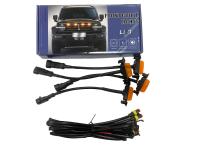 China LED Surface Mounted Grille Lamps Amber Flashing Strobe For Car Tacoma GMC Ford Truck Police for sale