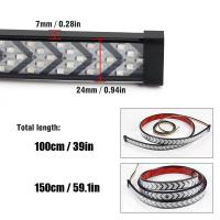 China Car Arrow Pickup Trunk Light 1.2M Light Strip Streamer Turn Signal Taillight for sale