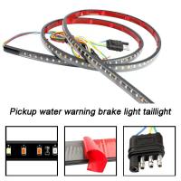 China Single Row 48/60 Inch Tri Color Pickup Steering Streamer Highlights Brake Taillights for sale