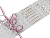China Emergency Rigid Backlight LED Strip SMD3030 17mm IP45 75CRI Rigid LED Strip for sale