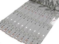 China Emergency Rigid Backlight LED Strip SMD3030 17mm IP45 75CRI Rigid LED Strip for sale