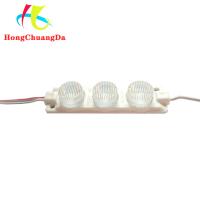 China 12V 3W 3 LED Strip Module 280LM 70*20mm 10000K-13000K IP65 Waterproof for sale