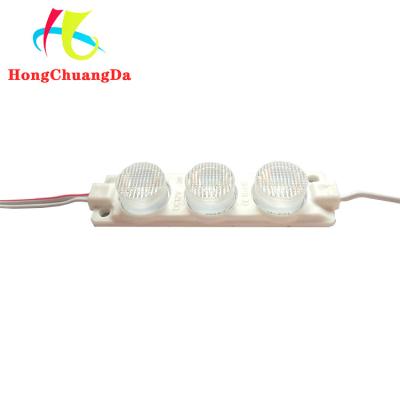 China 12V 3W 3 LED Strip Module 280LM 70*20mm 10000K-13000K IP65 Waterproof for sale