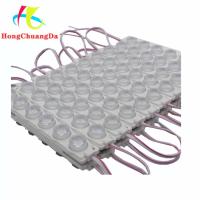 China 660lm 6w LED Module Strip Lights 3030 6 LEDs 12v Side View for sale
