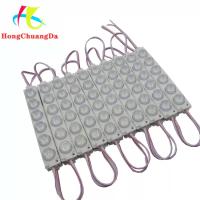 China 660lm 6w LED Module Strip Lights 3030 6 LEDs 12v Side View for sale