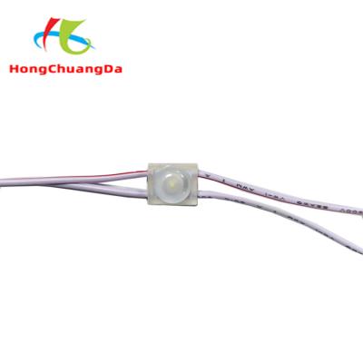 China 12V 1D LED Injection Module 0.5W Mini LED Module For Advertising Sign for sale