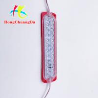 China 2800K-12000K 24v LED Modules 4.8W 240LM 169*38mm Red Yellow Blue Green for sale