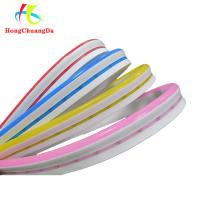 China 10W Flexible LED Silicone Neon Strips 12V LED Neon Rope Light Waterproof for sale