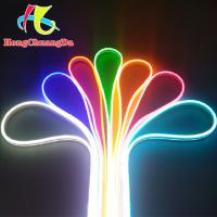 China PVC Silicone Neon Flex Strip Light Waterproof 8*16mm 120 LEDs Per Meter for sale