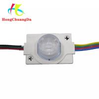 China SMD3030 Single LED Module RGB With Lens 46*30mm 110 Lumen Tri Color for sale