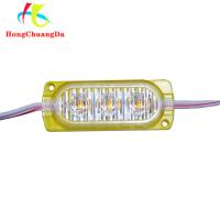 China 0.6W LED Lights Modules 240LM 60*23mm IP67 Waterproof For Truck Side Warning Light for sale