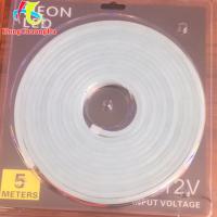 China Advertising 8mm Neon Flexible LED Strip 5m High Lumen DC12V 10W for sale