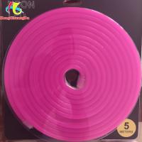 China Advertising 8mm Neon Flexible LED Strip 5m High Lumen DC12V 10W for sale
