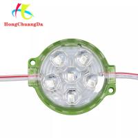China Truck Side Indicator 12V DC LED Module Green Yellow Red 1.4W 57*57mm for sale