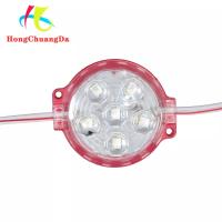 China Truck Side Indicator 12V DC LED Module Green Yellow Red 1.4W 57*57mm for sale