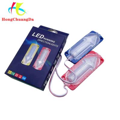 China 3W Arrow LED Lights Modules Side Indicator For Trucks Motorcycles for sale