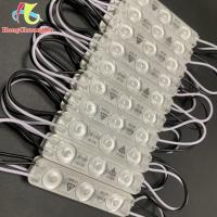 China AC110V Module 2W Injection 2835 3 Light Lens Led Module For Channel Letter for sale