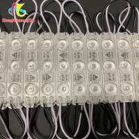 China AC110V LED Injection Module 2W 2835 3 Light Lens led module For Channel Letter for sale