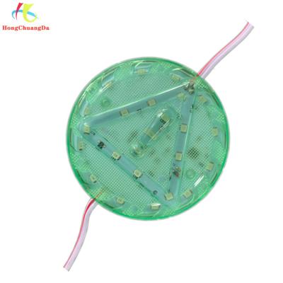 China Big Size LED Daytime Running Lights Ultra Bright White Circular Warning Light for sale