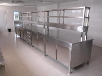 China Thick 1.0cm Laboratory Counter Tops with 304 stainless steel plate for sale