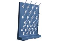China Single Side Laboratory Accessories 304 Stainless Steel Lab Drying Rack for sale