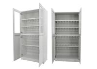 China Thick 1.2mm Laboratory Storage Cabinet with electrolytic steel plate for sale