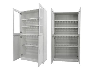 China Thick 1.2mm Laboratory Storage Cabinet with electrolytic steel plate for sale